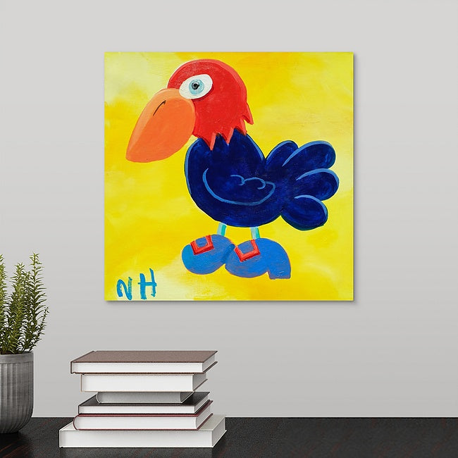 "The Red Headed Blue Jaybird" Mini Print by Natalie Hopkins – TECH Art ...